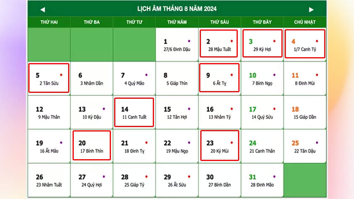 Lịch cắt tóc tháng 8 năm 2024: Ngày đẹp, thu hút may mắn